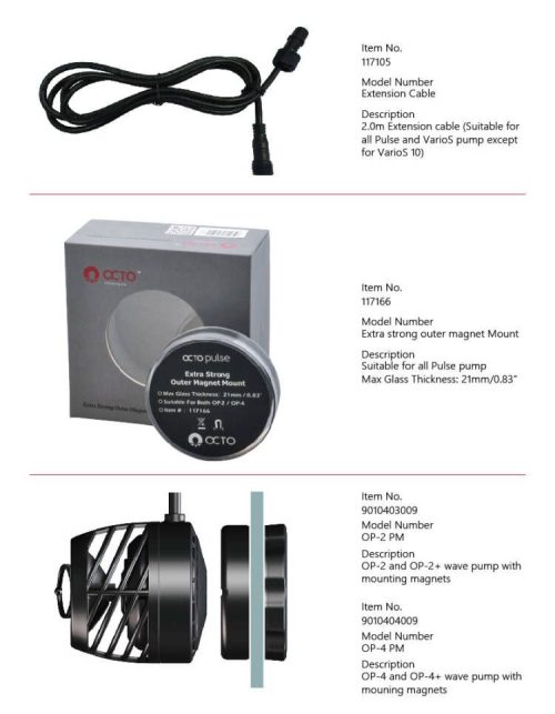 OCTO Pulse+ Wave Pump (2 models available) – Reef Octopus 深圳市泓亚水族设备制造有限公司